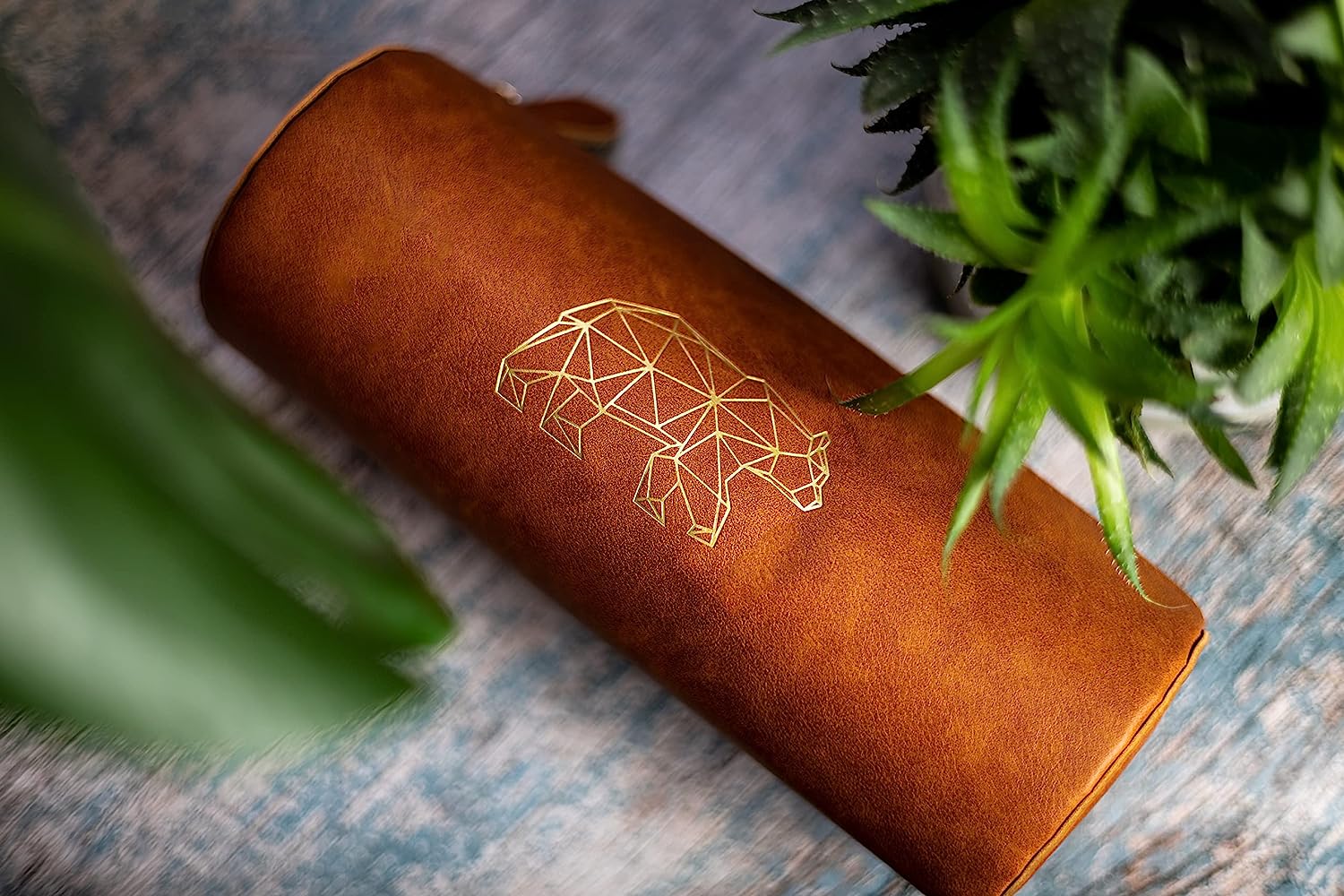 Large Tube Pencil Case - Brown Bear – Avocado & Spice