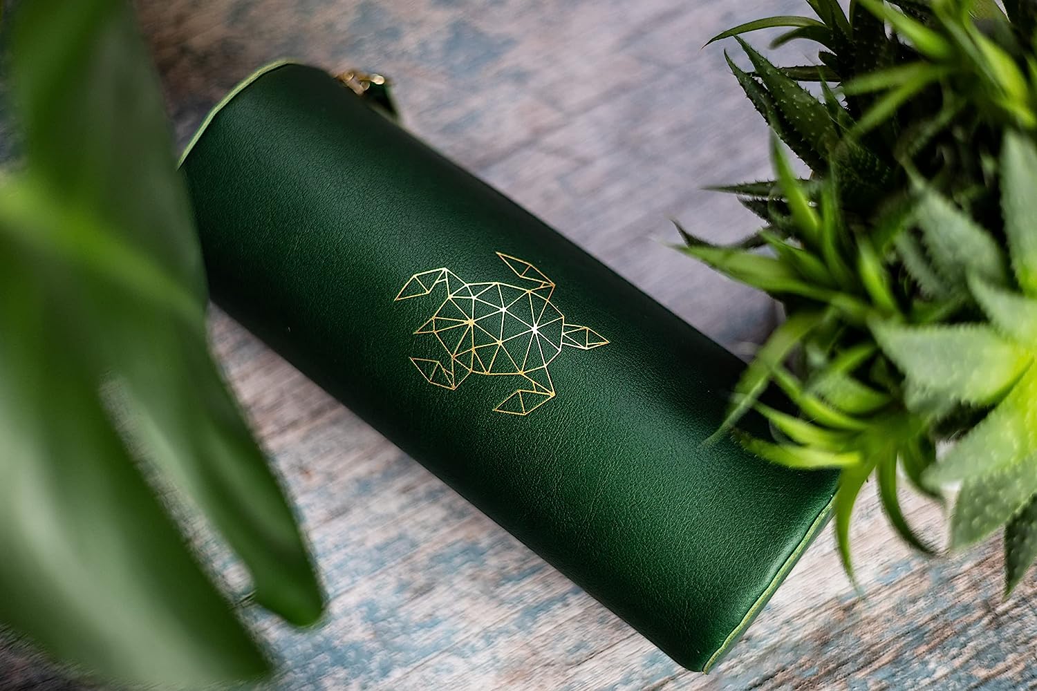 Large Tube Pencil Case - Green Turtle – Avocado & Spice