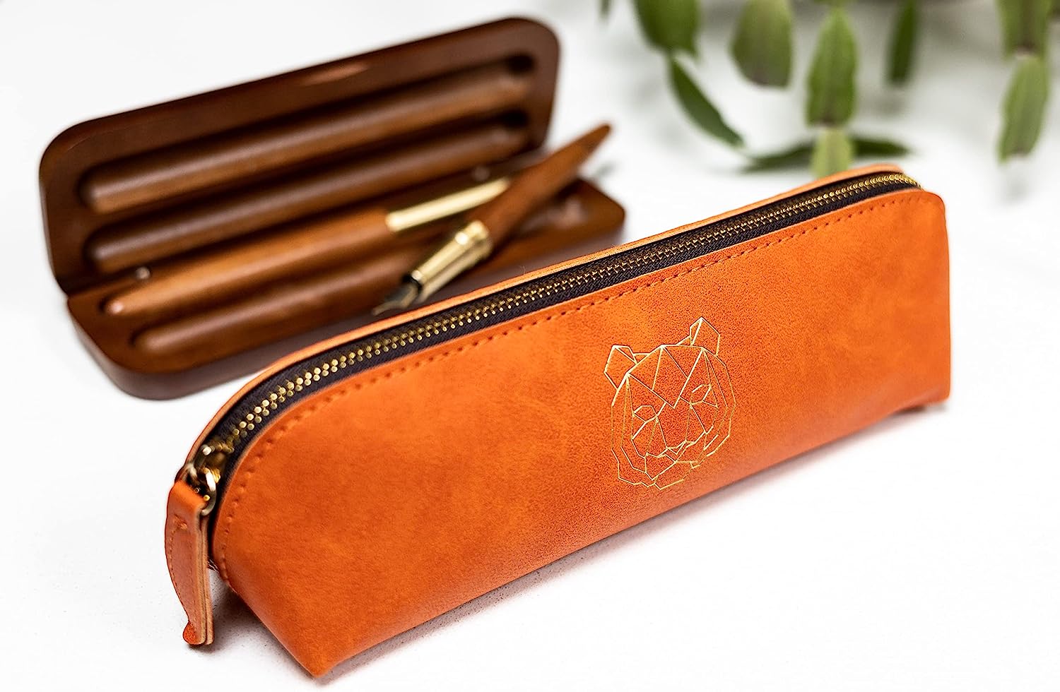 Small Tube Pencil Case - Orange – Avocado & Spice